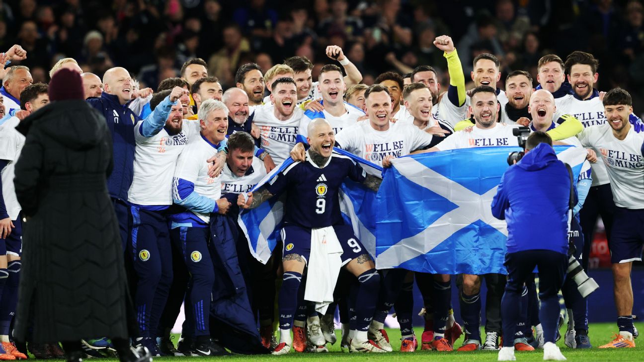 Scotland vs Denmark as it happened: Scotland reach first World Cup in ...