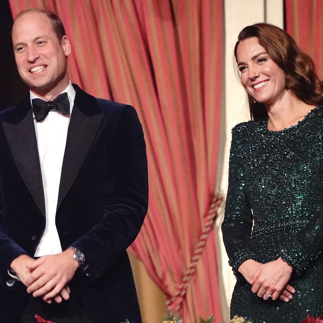 The moment Prince William made Princess Kate laugh during glamorous ...