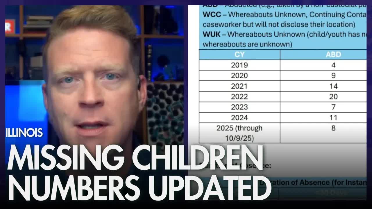 Missing children numbers updated by Illinois' child welfare agency