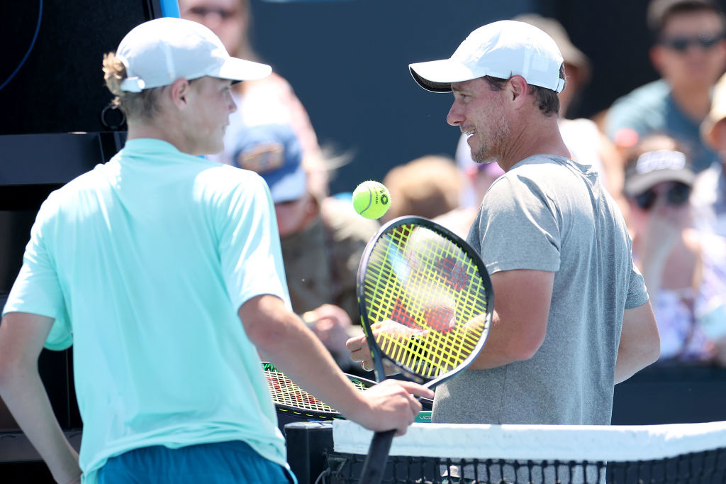 Hewitts cruise to doubles victory in 'special' family moment