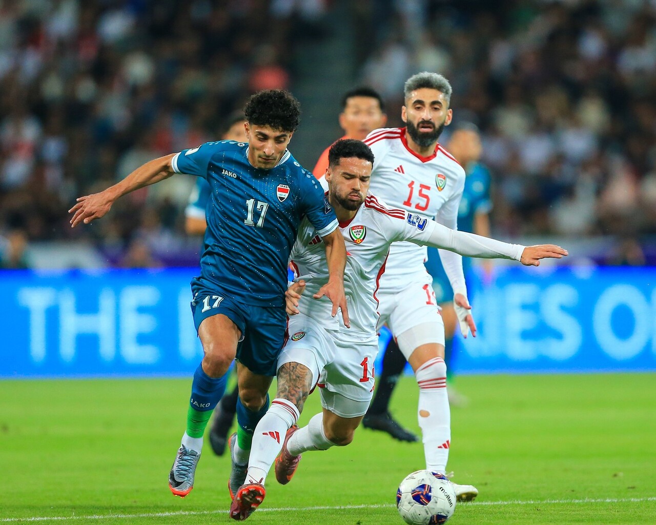 Iraque garante vaga de playoff para o Mundial com golo aos 90+17'