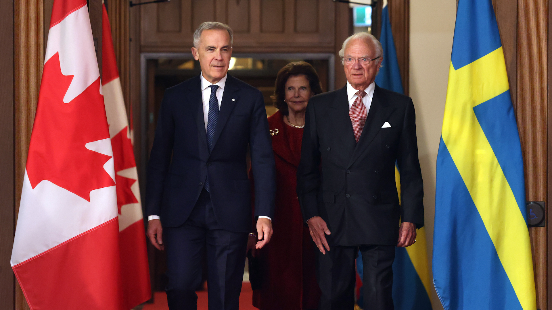 Swedish king and queen in Ottawa for third official visit to Canada