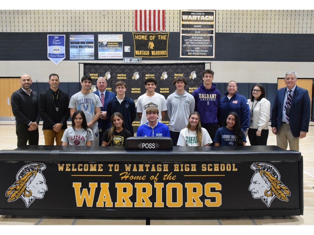 Signing Day At Wantagh: See Which Athletes Will Be Playing In College
