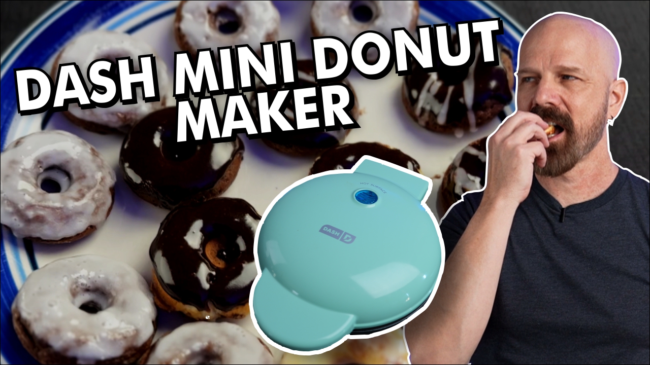 Testing The Dash Mini Donut Maker