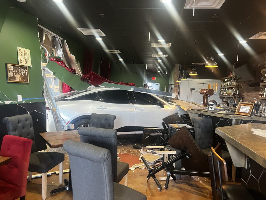 Harrah coffee shop & cocktail bar damaged after driver goes through ...