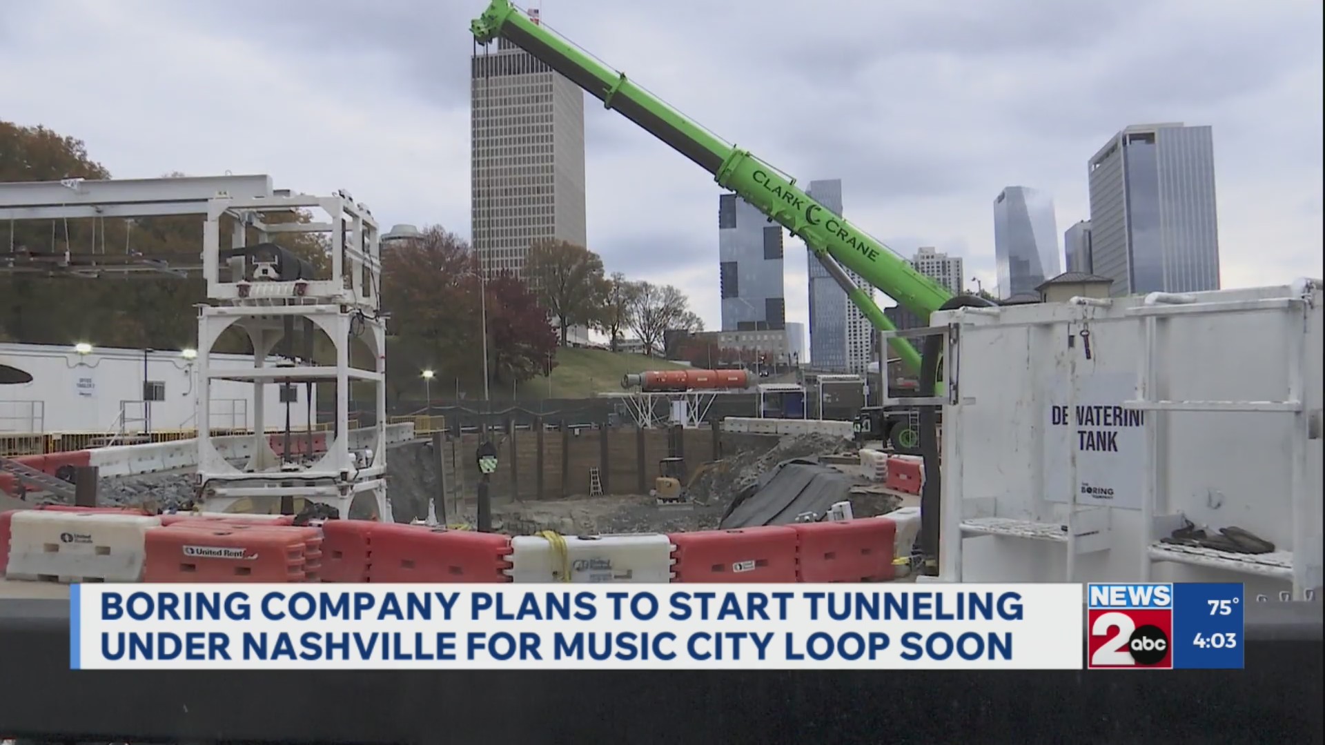 Boring Company plans to start tunneling under Nashville
