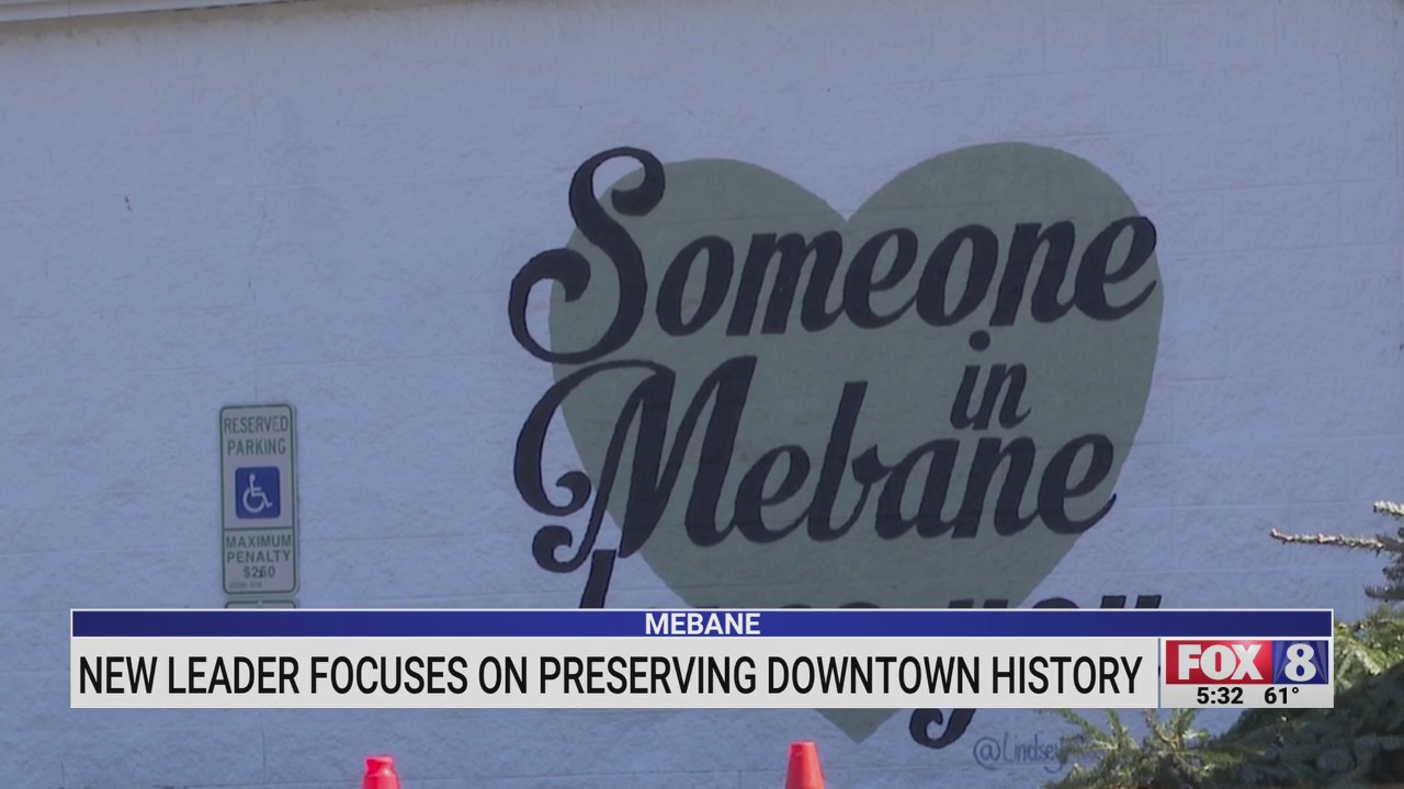 New Mebane leader focuses on preserving downtown history