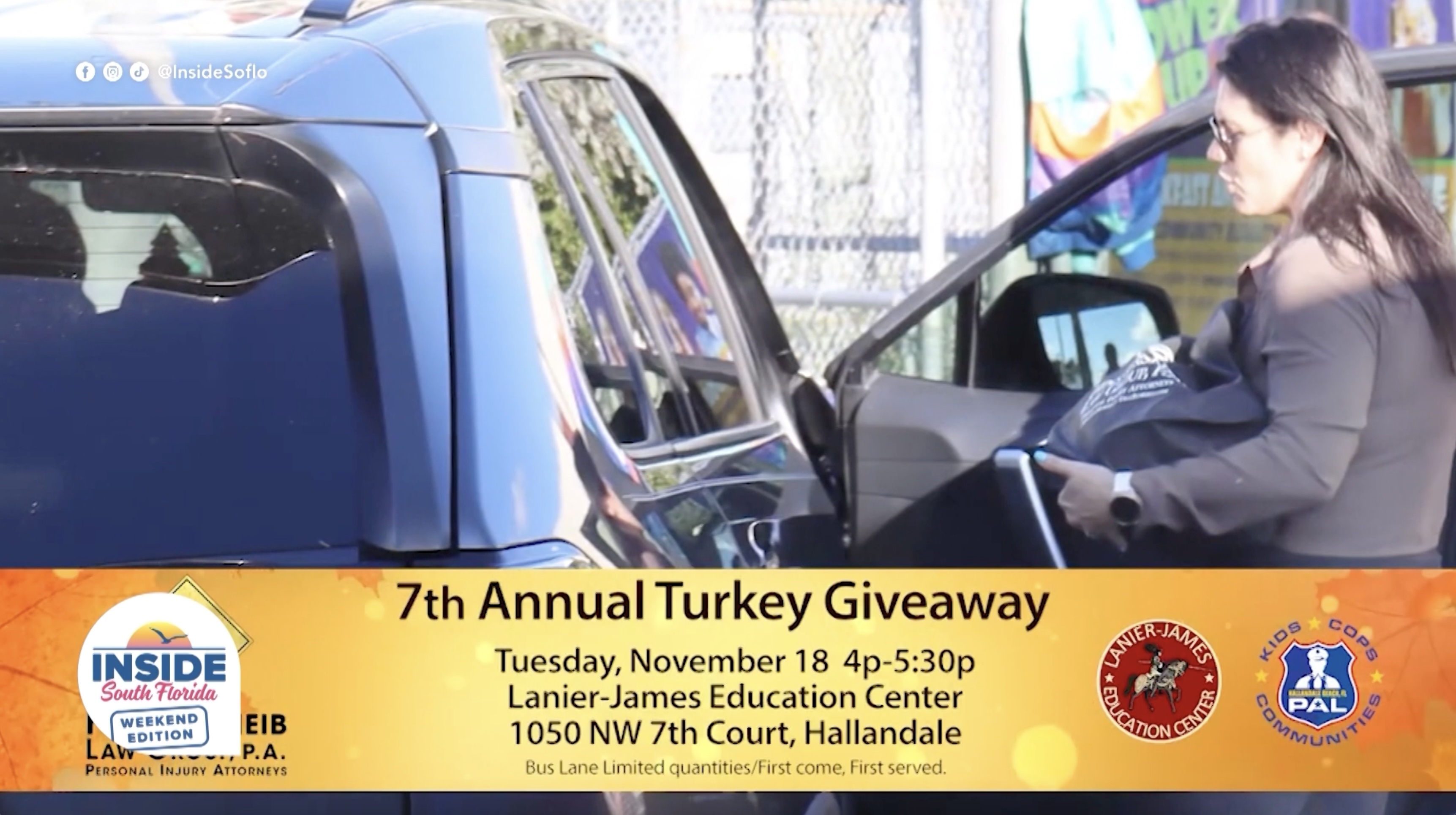 Fenstersheib Law Group Hosts Hallandale Turkey Giveaway Ahead of the ...