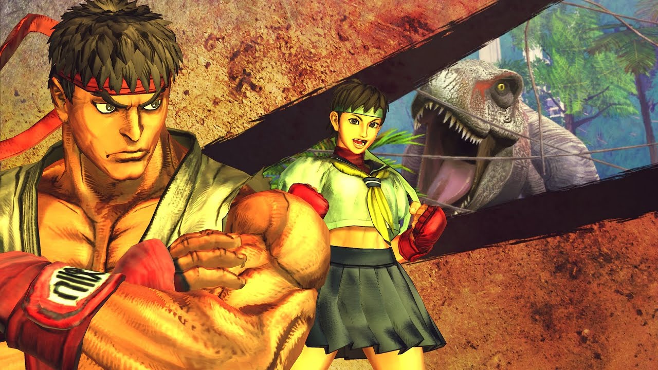 Street Fighter X Tekken Ryu and Sakura