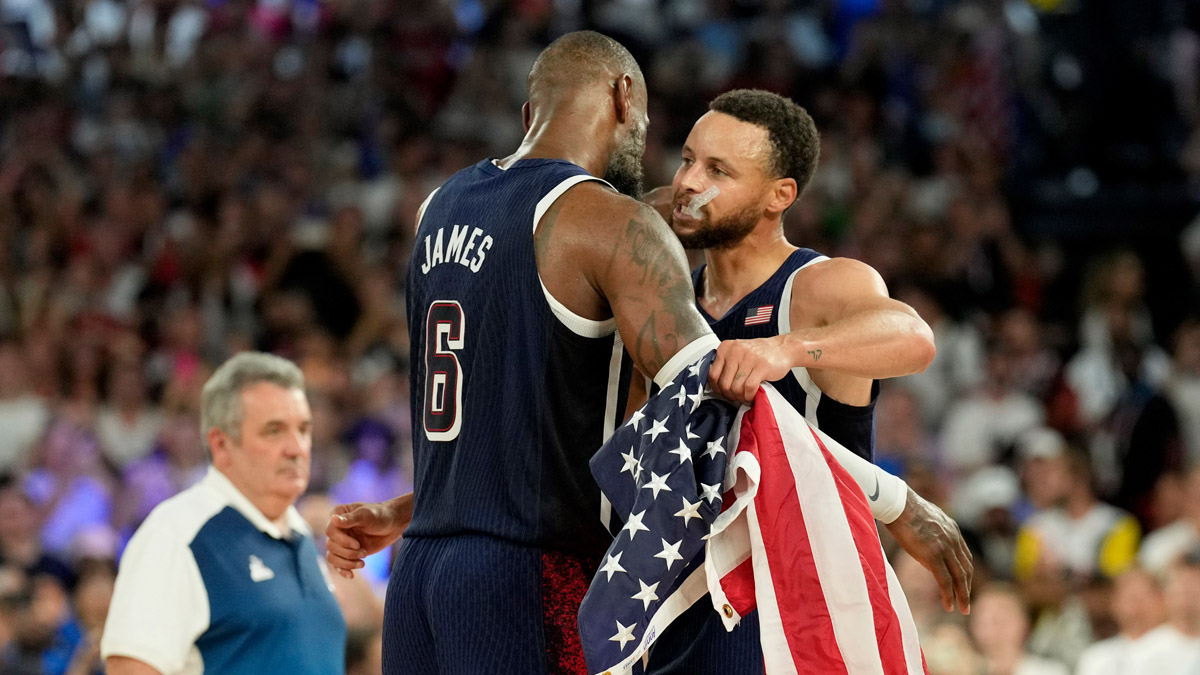 Lakers' LeBron James won't play in 2028 Olympics; Warriors' Steph Curry ...