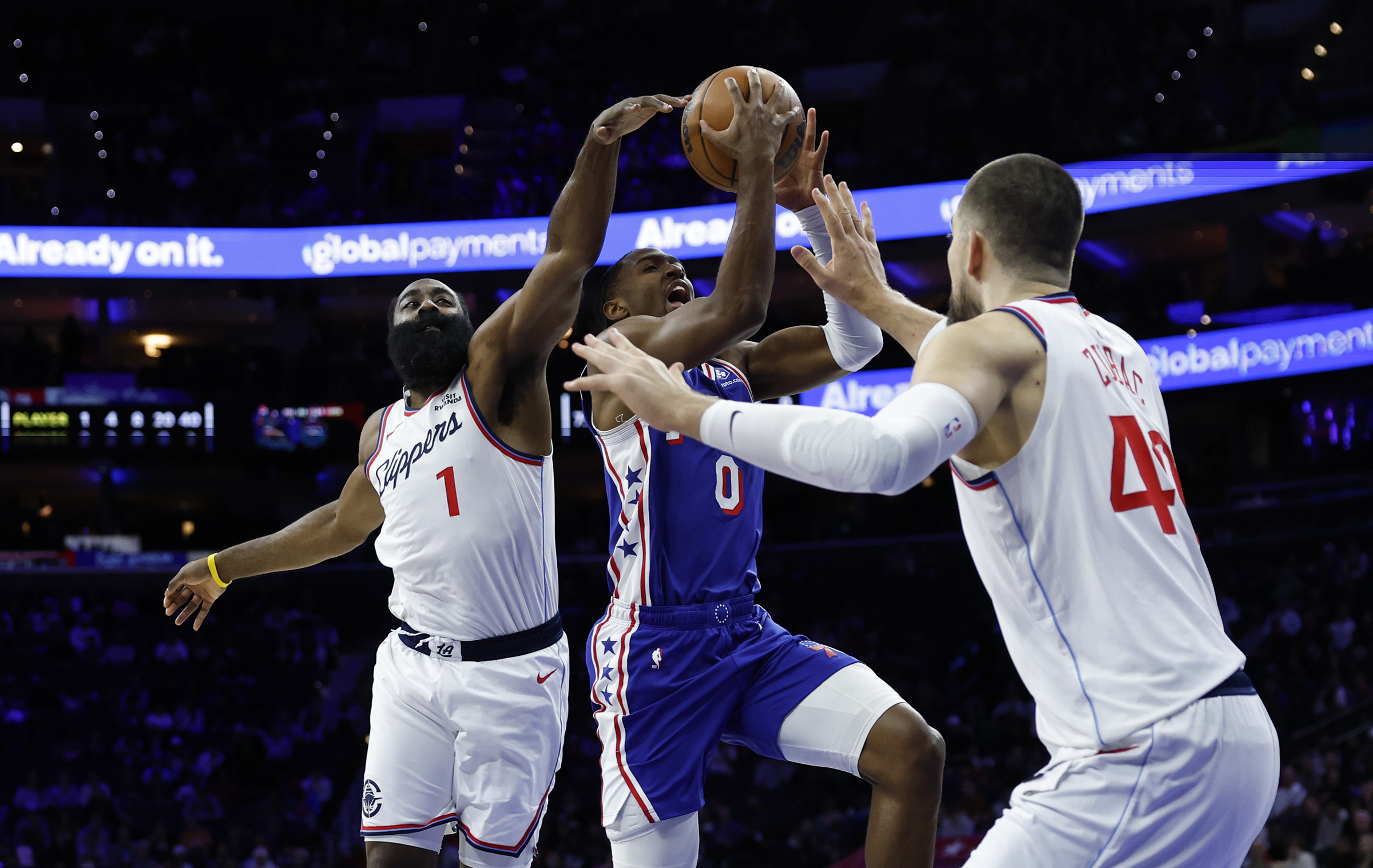 Tyrese Maxey ghosted, then roasted James Harden in a battle of brothers