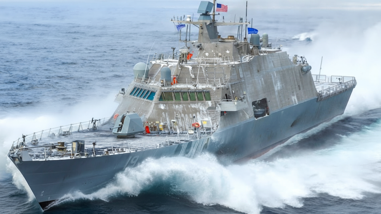 The genius behind America’s shape-shifting warship