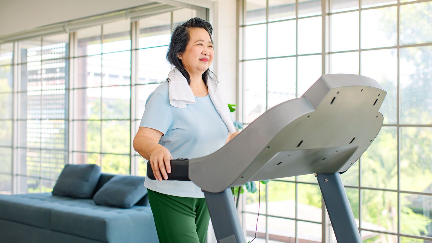 This 20-Minute Treadmill Workout Builds Strength After 50