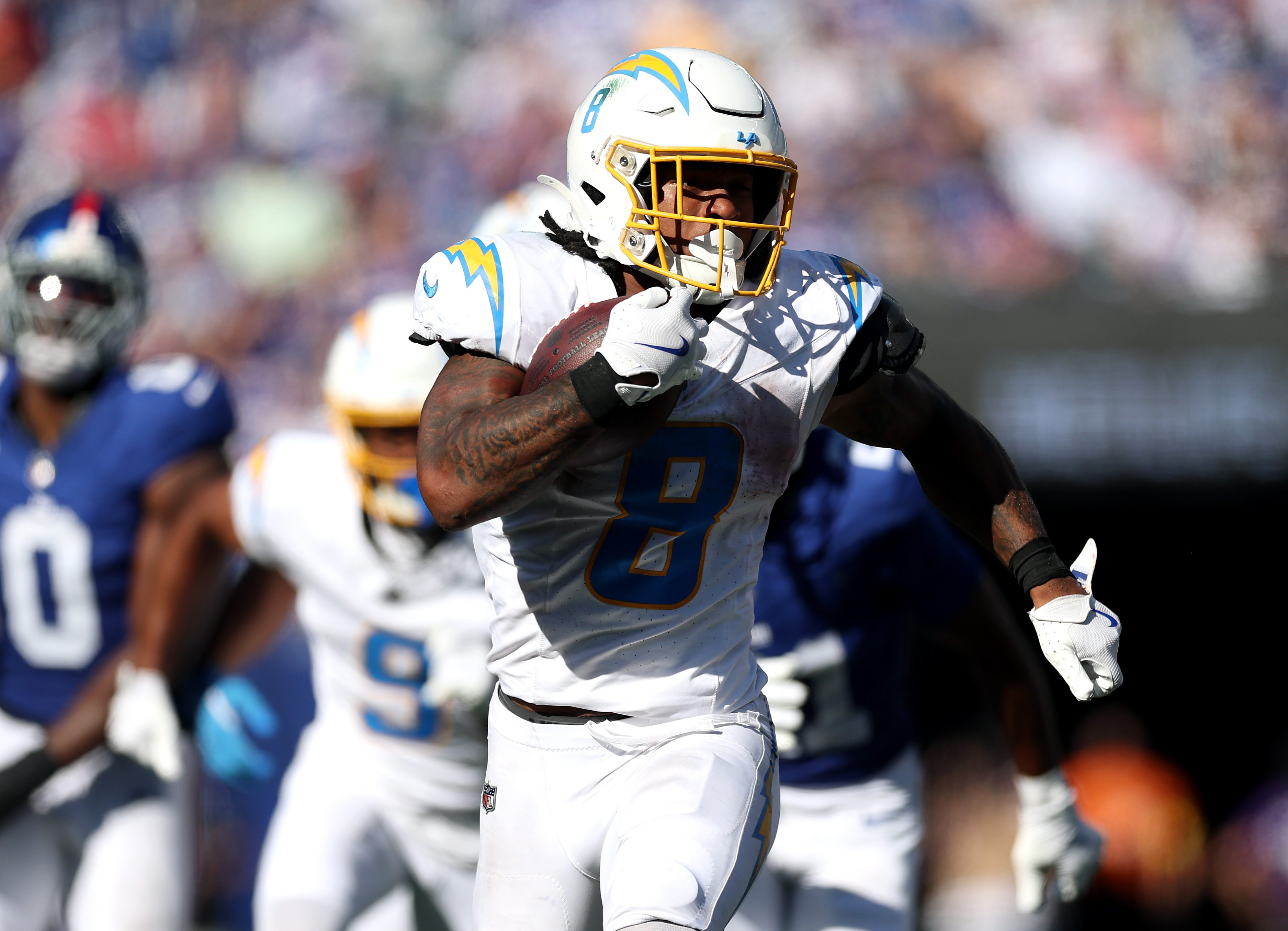 Chargers Receive Encouraging News on Omarion Hampton’s Return Ahead of ...