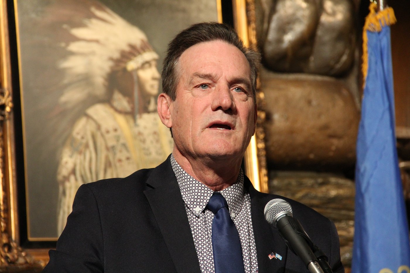 South Dakota governor announces he will run for a full term next year