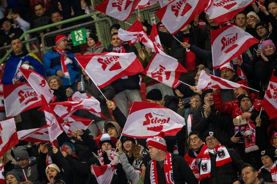 48.000 fieberten im "Happel" mit, Kanzler Stocker aus dem Homeoffice