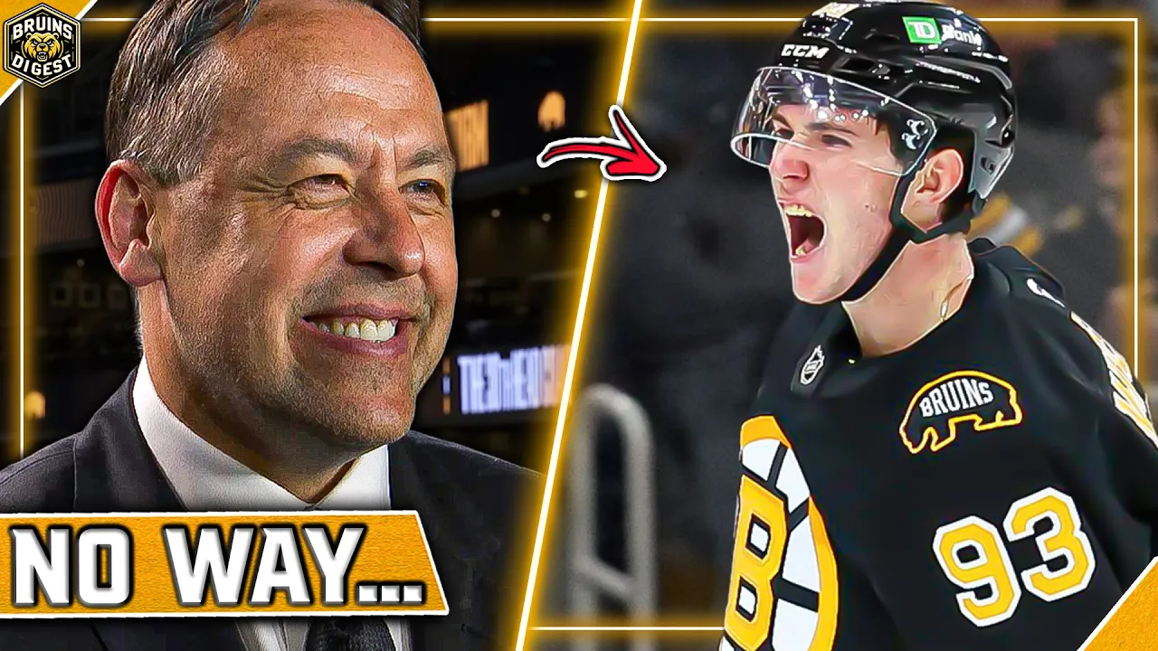 The Bruins just made a MAJOR statement...