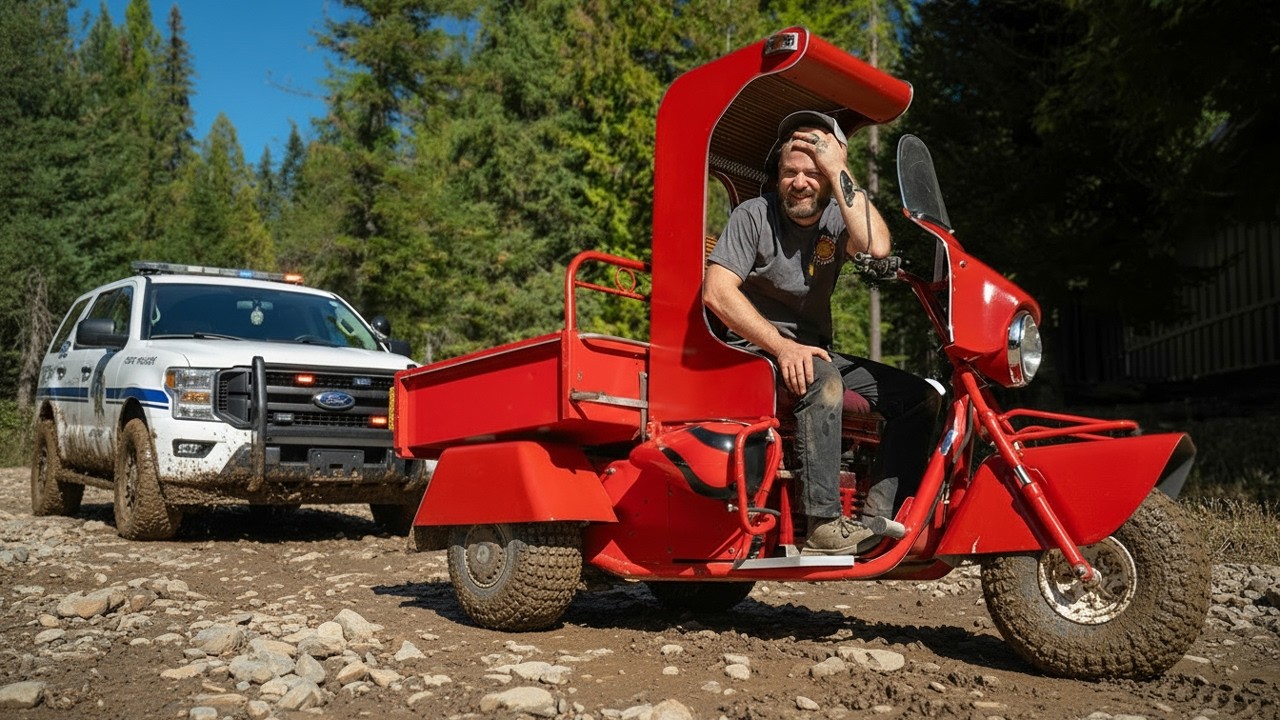 I rode a mini bike 100 miles off-road! 🚴‍♂️
