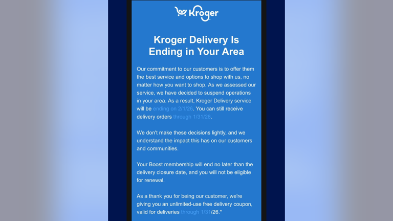 Lake County officials respond to Kroger fulfillment center closure
