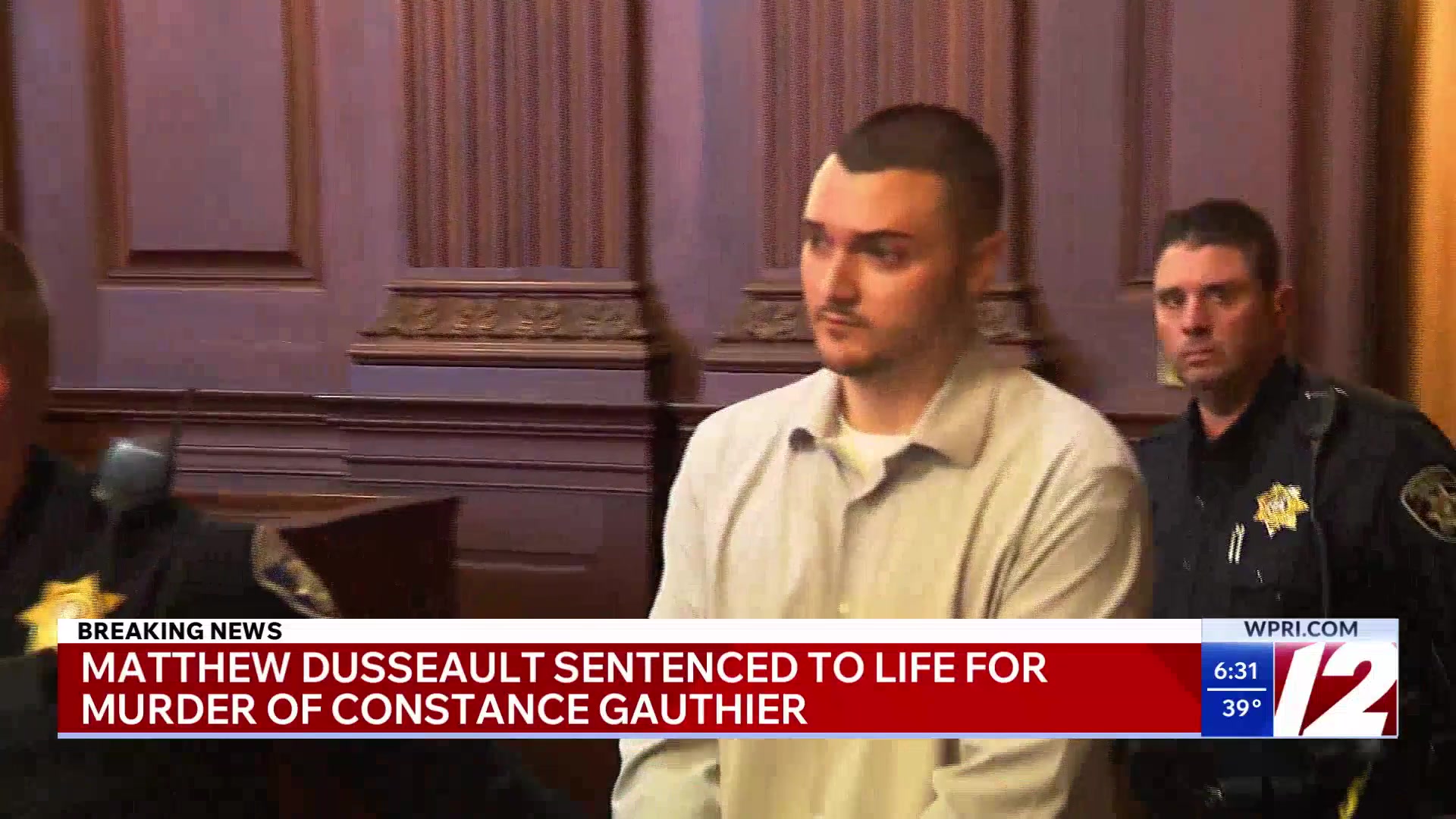 Man sentenced in 2016 stabbing death of 81-year-old Woonsocket woman