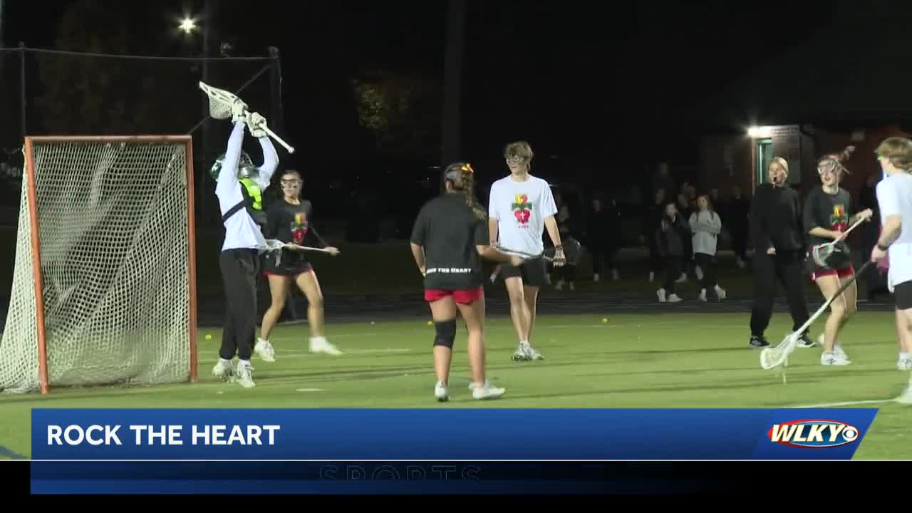 Trinity and Sacred Heart Academy lacrosse team up for Rock the Heart