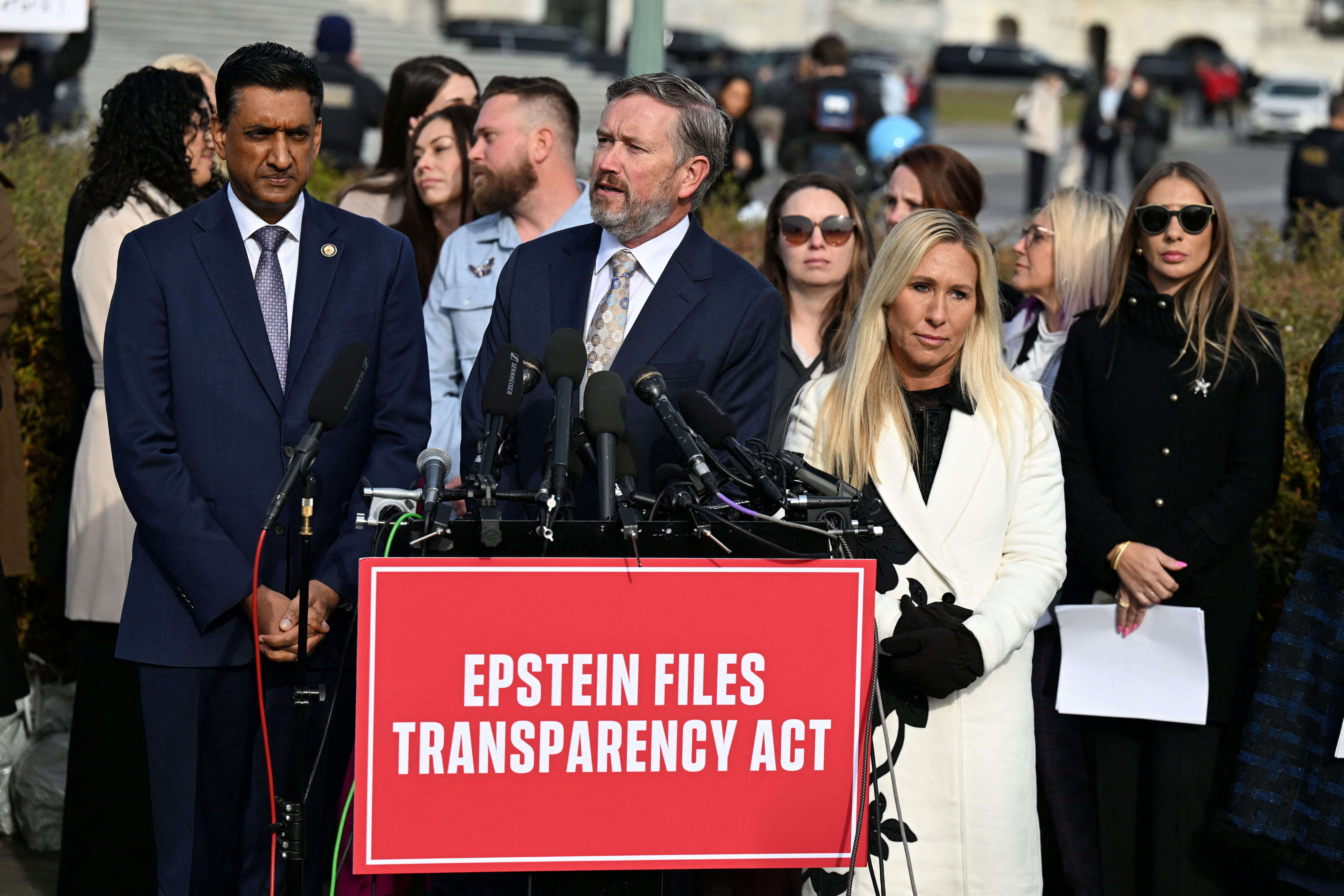 Congress passes bill to release ‘Epstein files’, sending measure to Trump