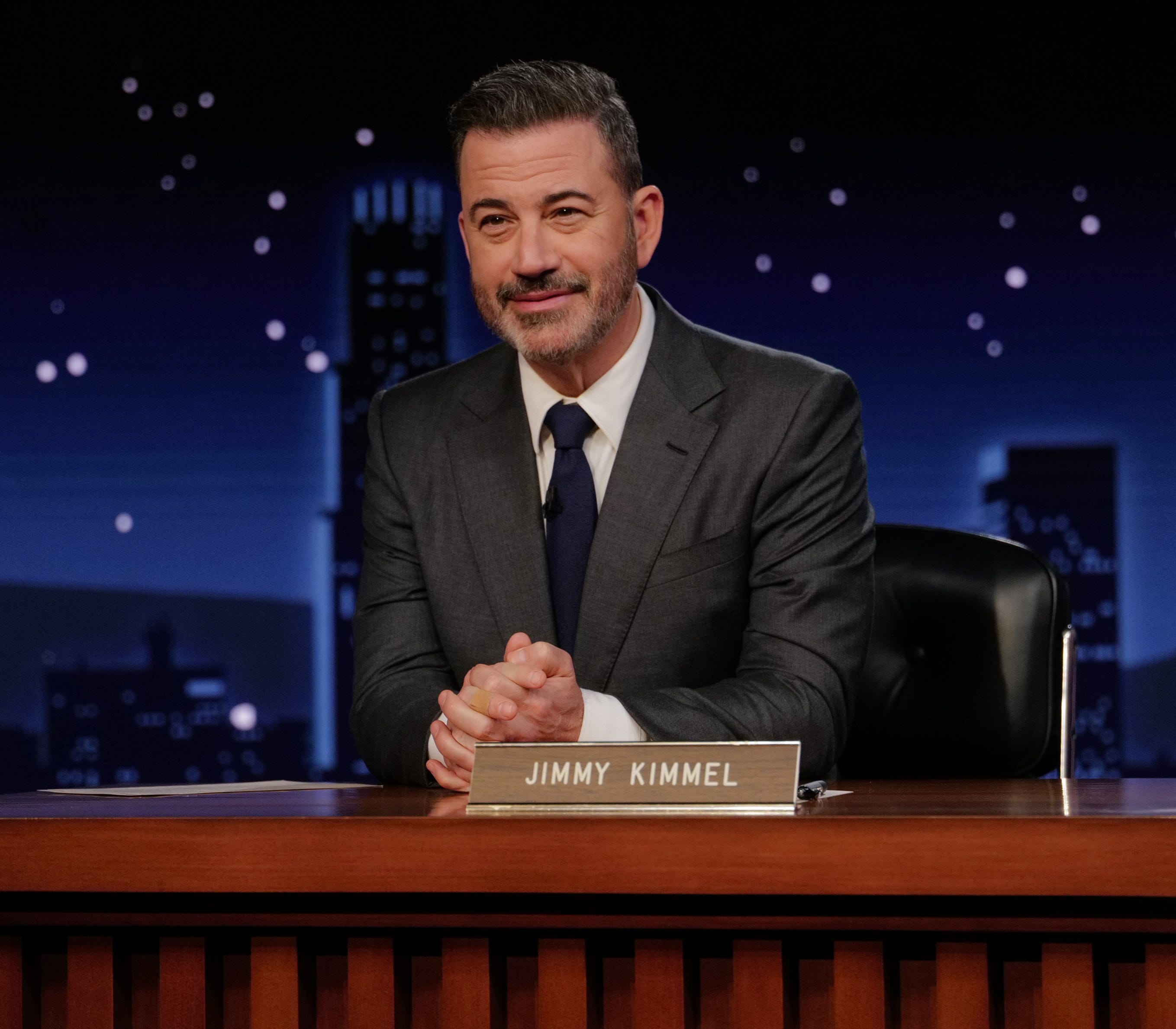 Jimmy Kimmel returns to late-night show after Cleto Escobedo's death
