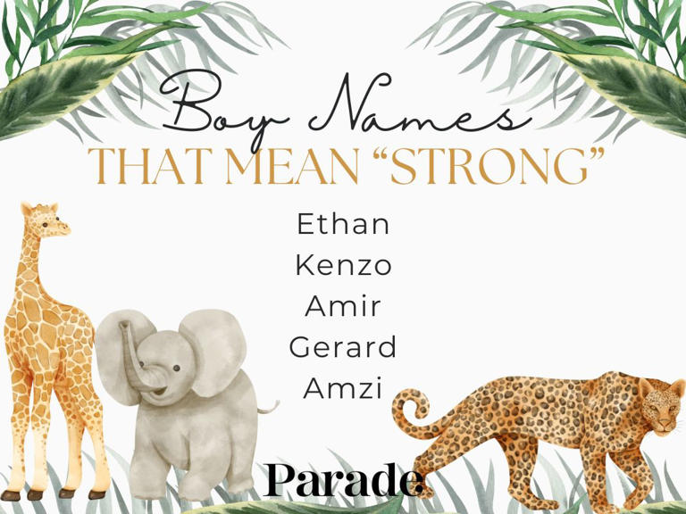 125 Strong and Powerful Boy Names for Your Little Man—Plus What They Mean
