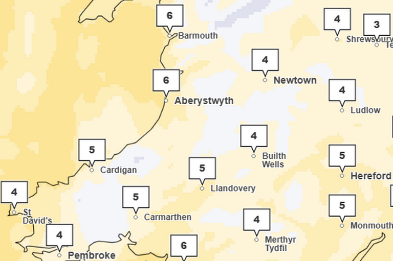 Wales snow tracker as hour-by-hour weather maps show how cold it is ...