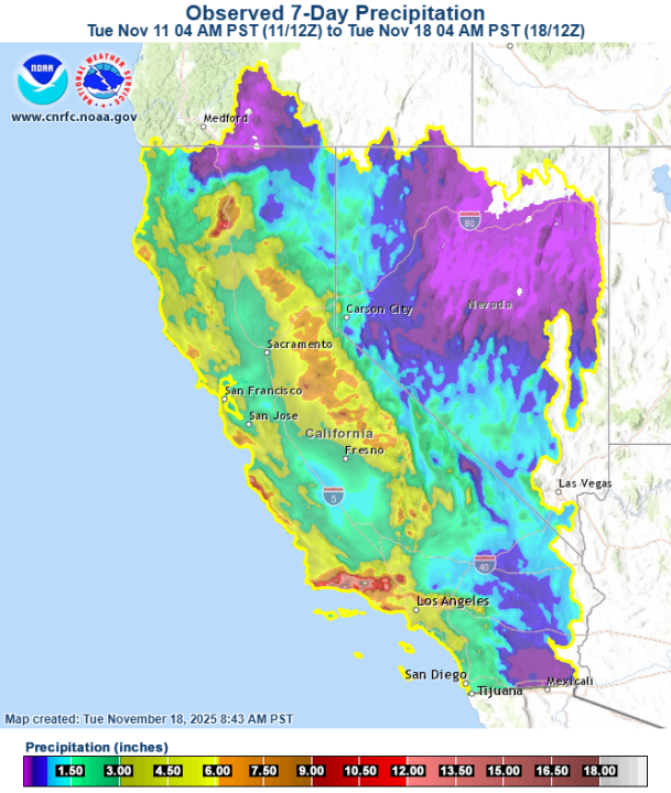 Which Southern California cities saw the most rain? Here are the totals