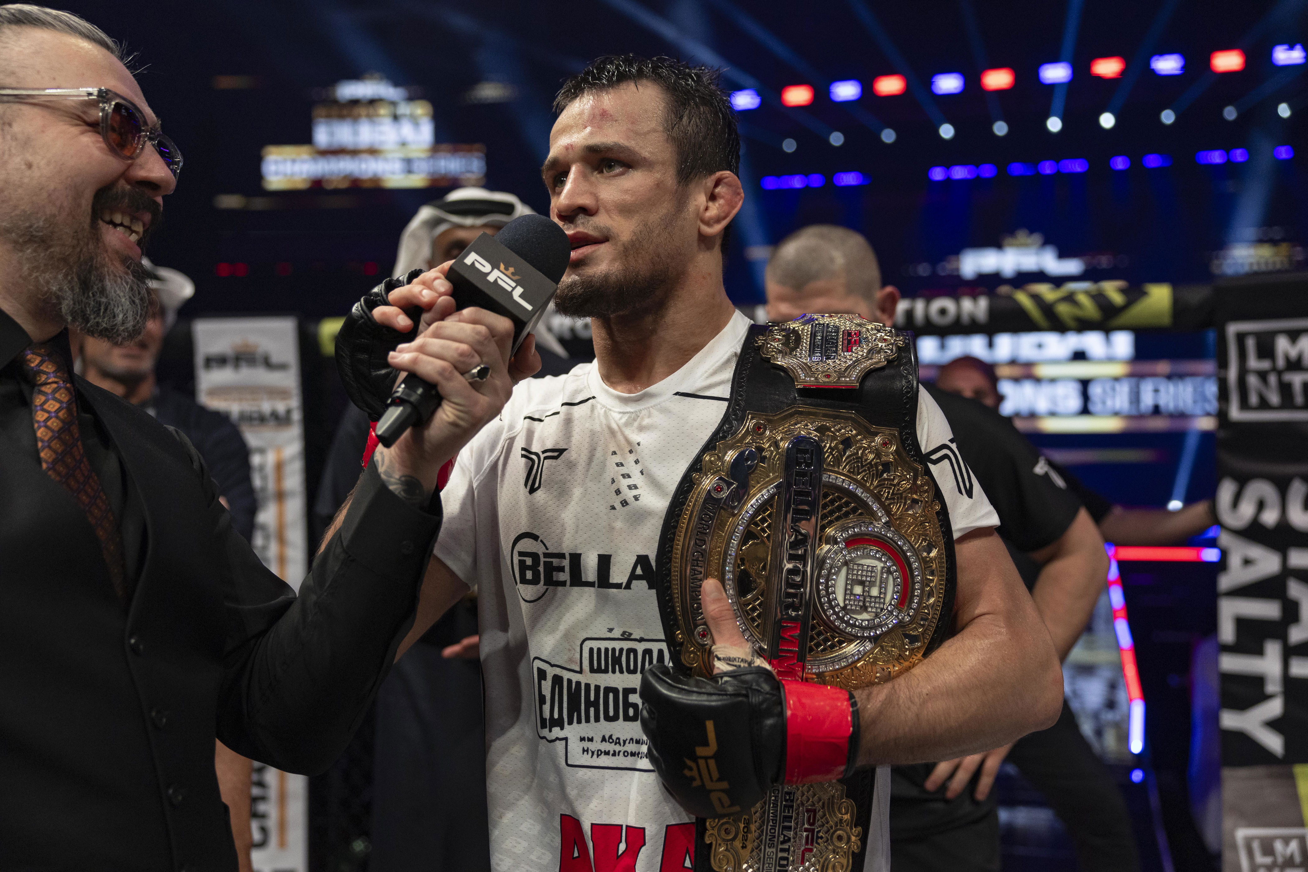 PFL Dubai full card revealed with Usman Nurmagomedov vs. Alfie Davis in ...