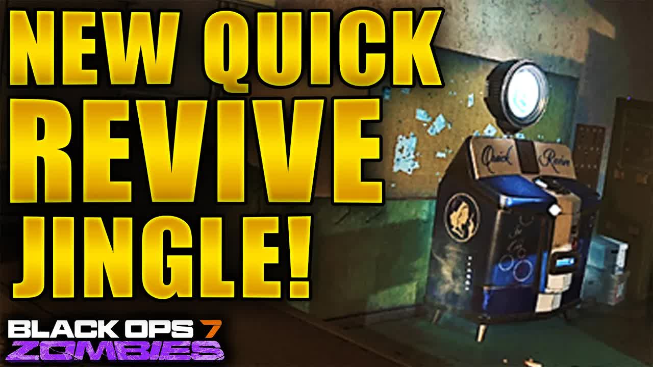 NEW Quick Revive Jingle With Lyrics Call of Duty Black Ops 7 Zombies ...