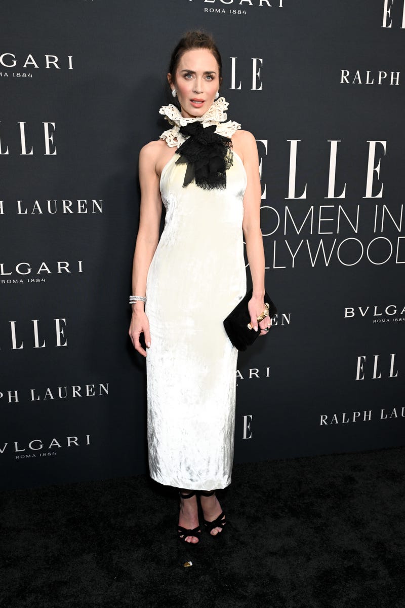 Emily Blunt Proves Period-Drama Necklines Are Here to Stay