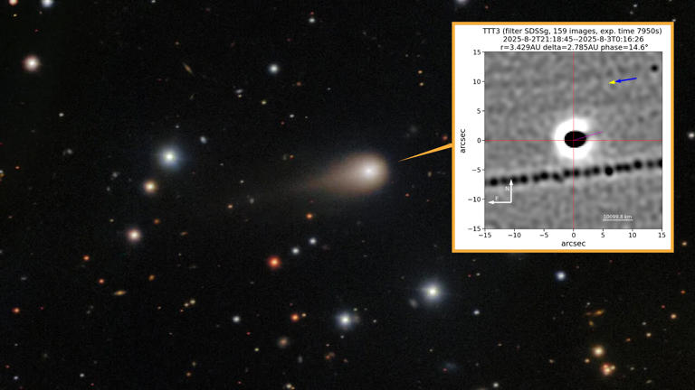 'From another world': 3I/ATLAS photobombs a galaxy and shows off its ...