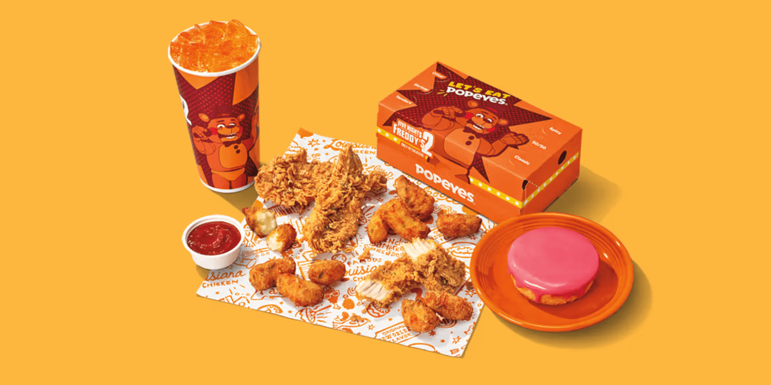 Popeyes Unleashes Horrific New Menu Inspired by ‘Five Nights at Freddy’s 2’