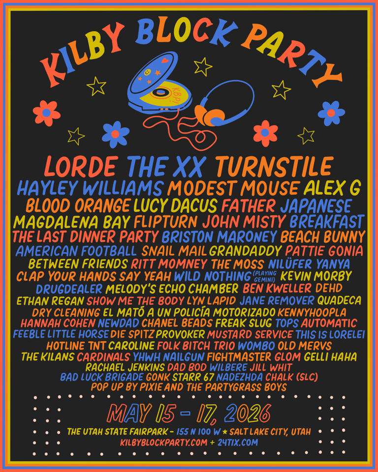 The 2026 Kilby Block Party lineup is here with some of its biggest ...