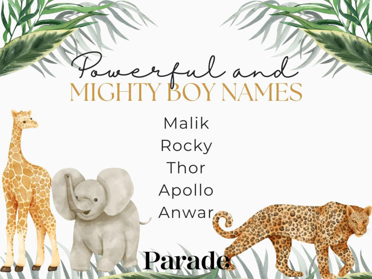125 Strong and Powerful Boy Names for Your Little Man—Plus What They Mean