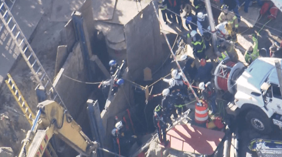Worker dies after trench collapse in Yarmouth