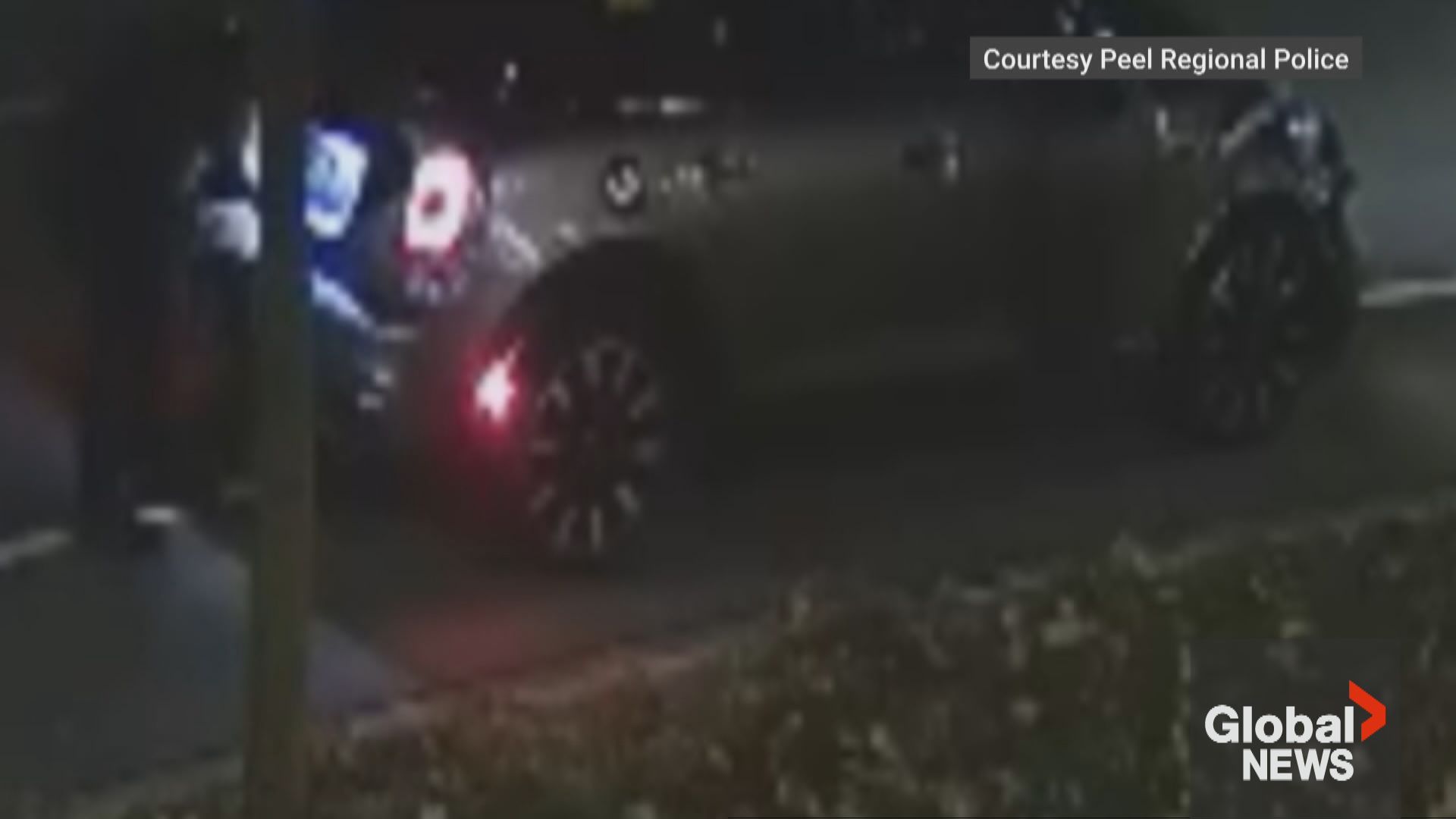 Ontario hit-and-run driver tries to conceal license plate