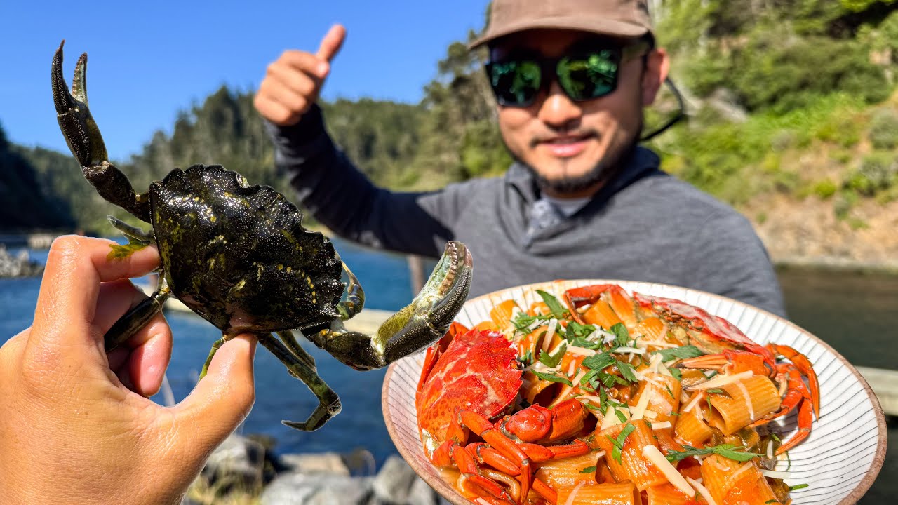 Invasive European green crab dive | Catch and cook