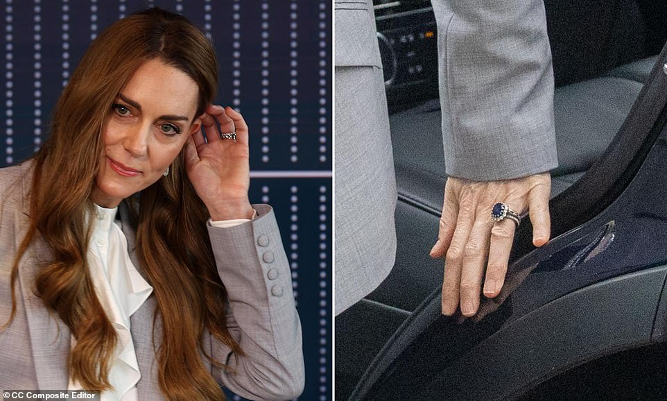 Kate Middleton debuts new 'eternity' ring stack