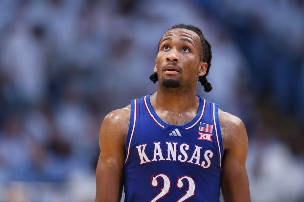 Kansas star freshman Darryn Peterson (hamstring) out vs. Duke