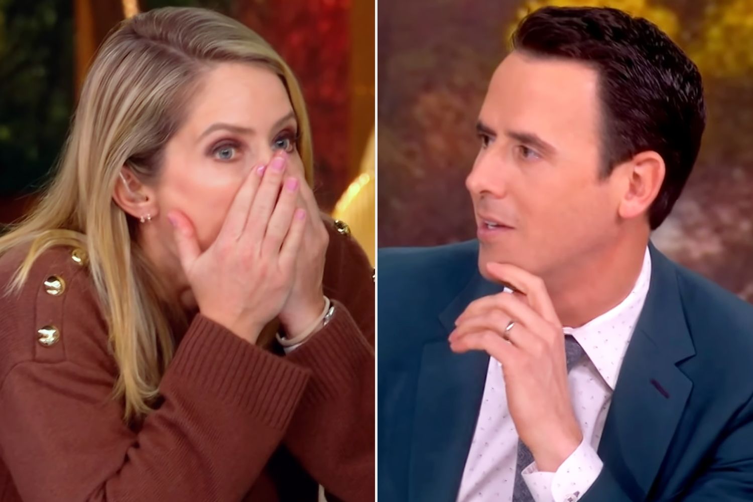 Sara Haines loses it on “The View, ”censored amid“ ”raging at guest who ...