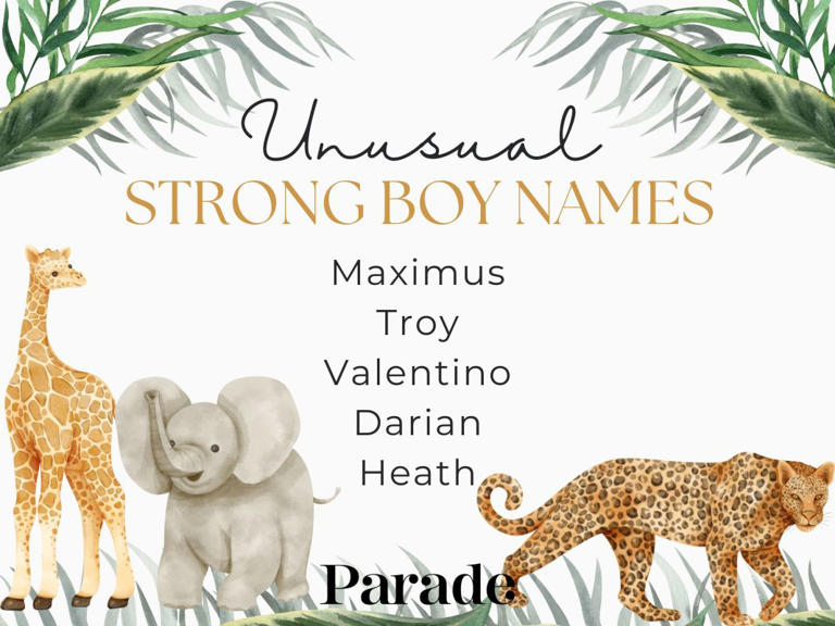 125 Strong and Powerful Boy Names for Your Little Man—Plus What They Mean