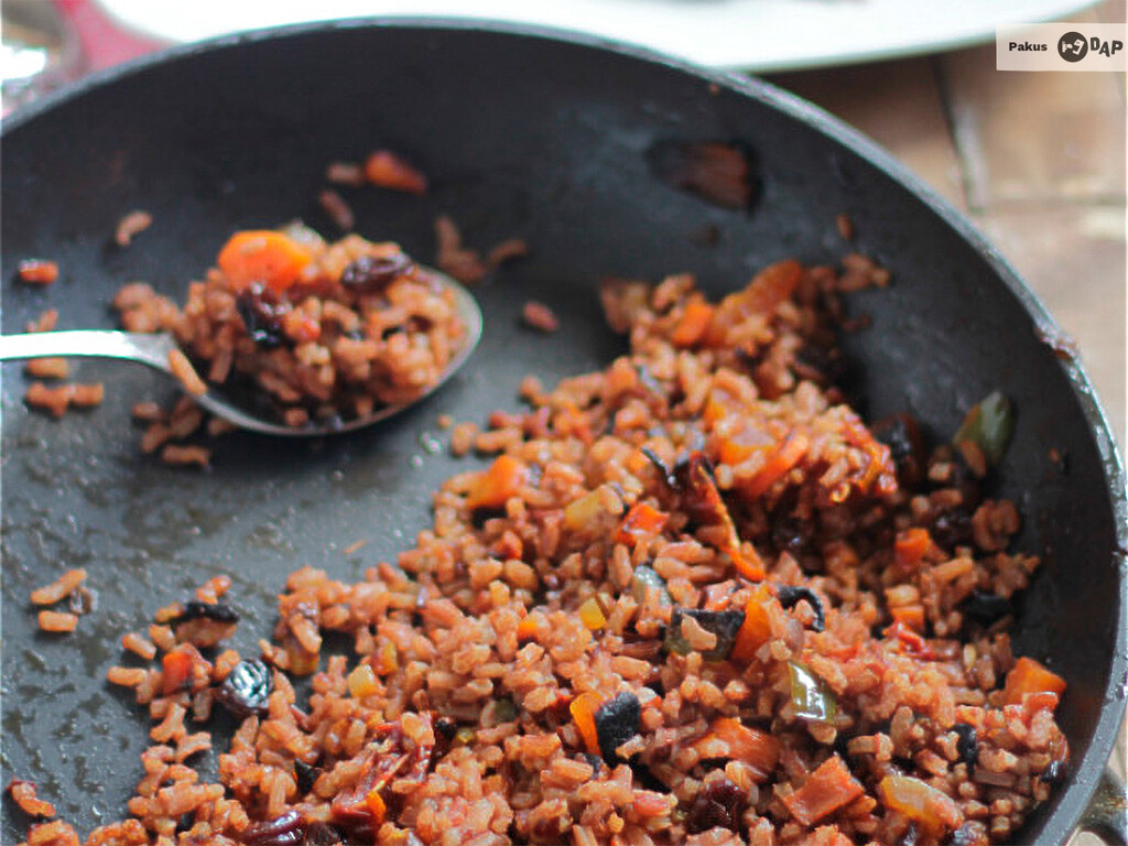 Arroz rojo con verduras: receta muy fácil y saludable de una guarnición ...