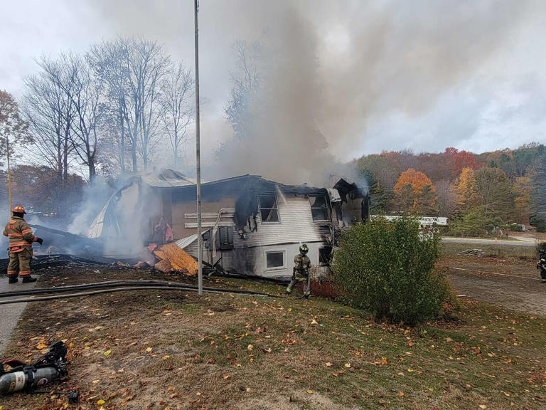 Multiple fire departments respond to Frankfort Church fire