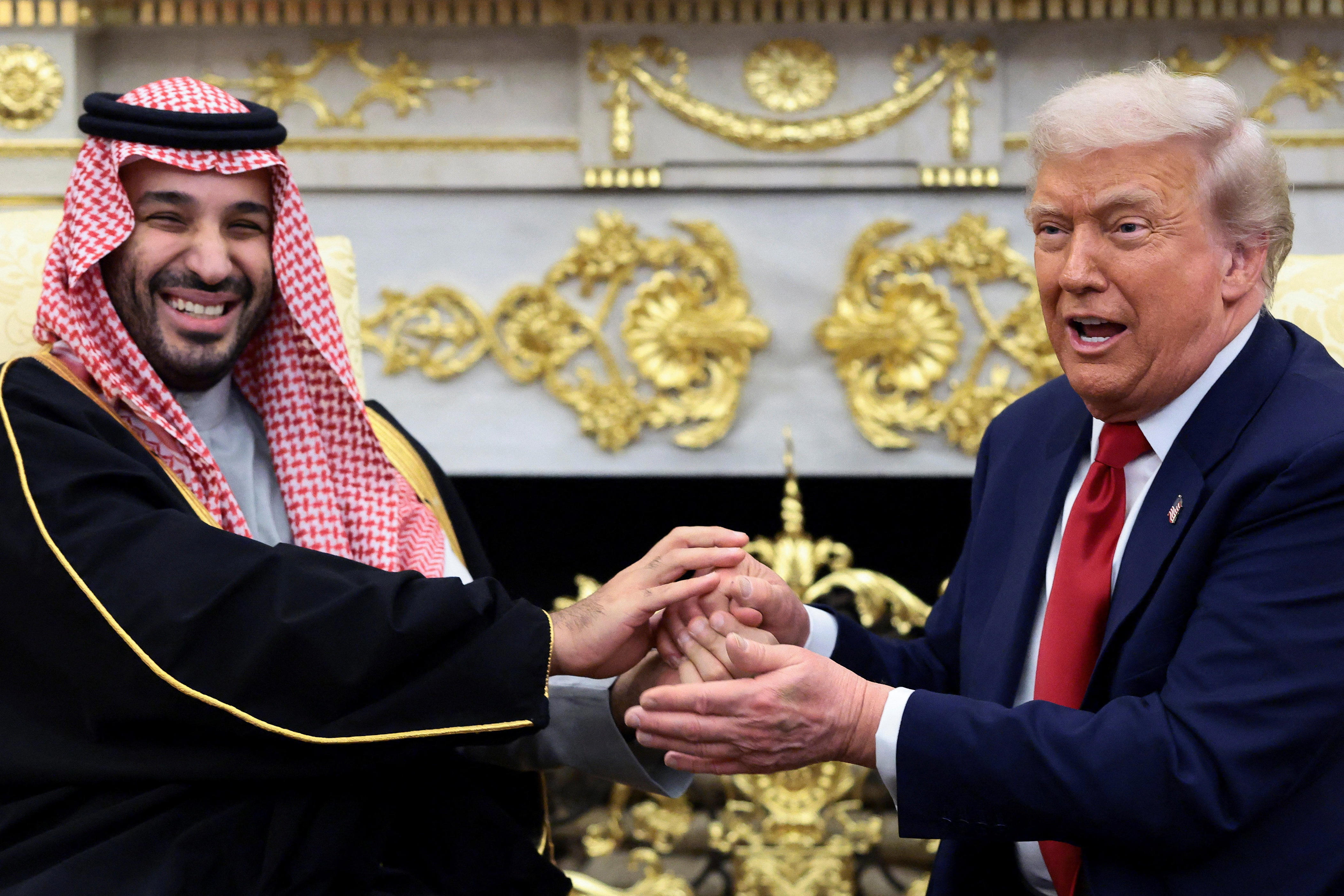 Trump defends Saudi Arabia's MBS, promises deals in glowing White House ...