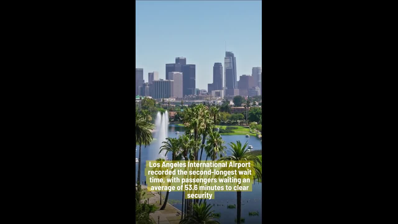 Thanksgiving Travel: US Airports With The Biggest Wait Times.