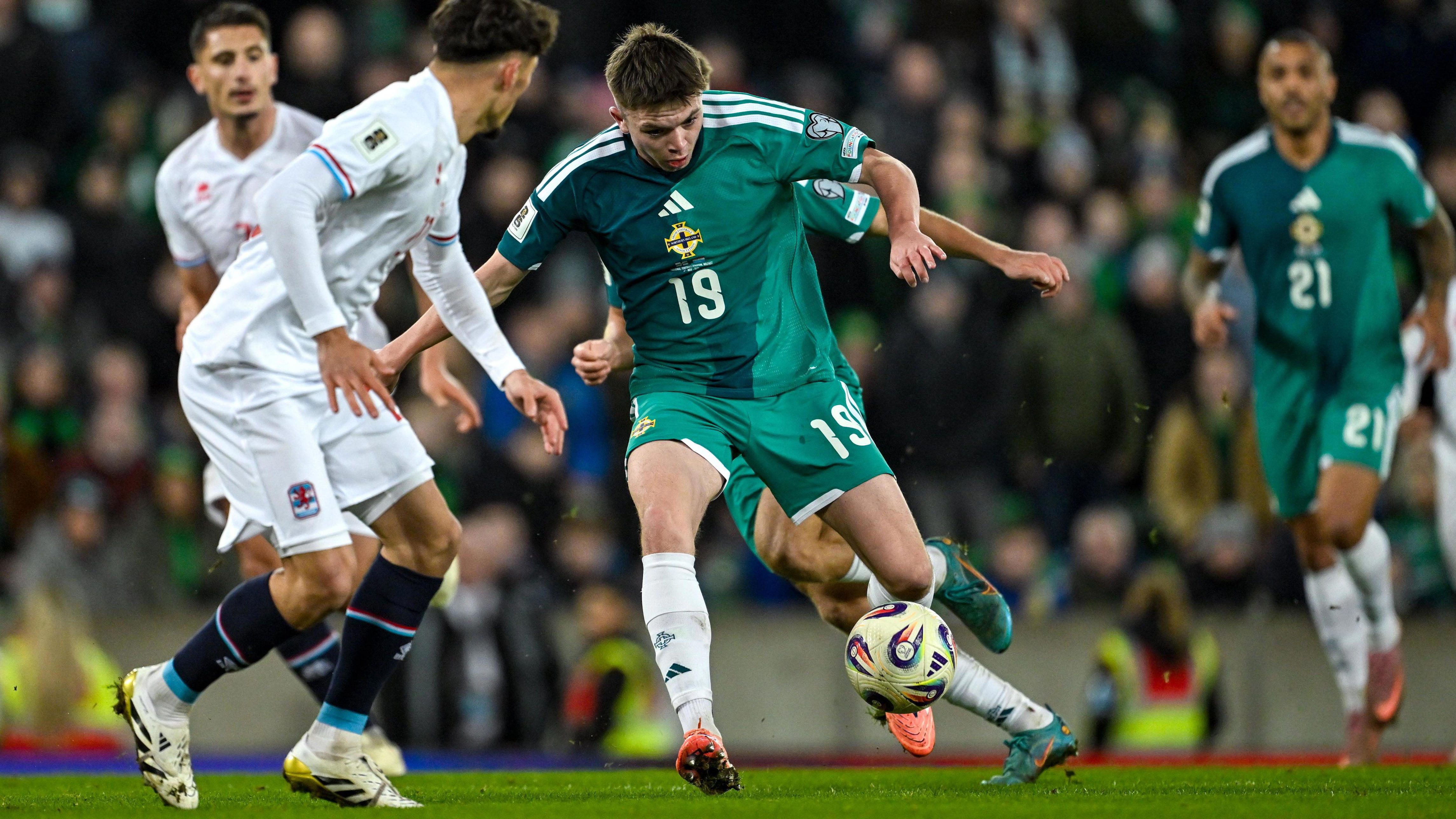 NI's latest debutant Kelly 'itching' for more caps