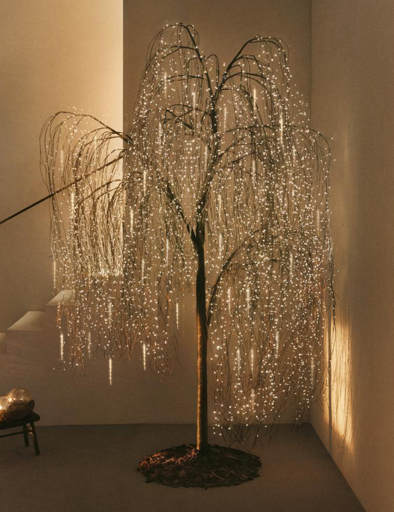 This Twinkling Twig Christmas Tree Trend Made Me Ditch My Fir – Here's Why